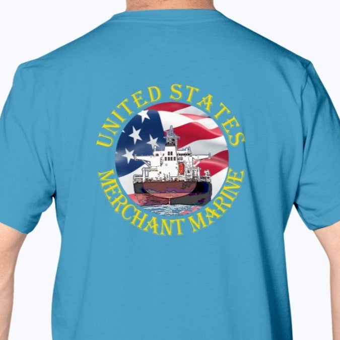 Tankerman T Shirt U.S. Merchant Marine Navy Nautical Boating – Deep Sea ...