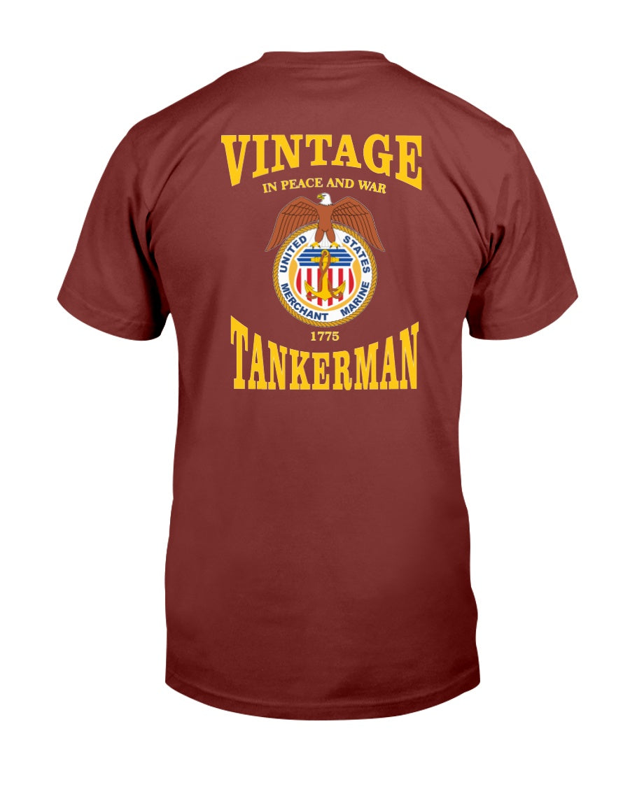 Vintage Tankerman USMM T-Shirt United States Merchant Marine – Deep Sea ...